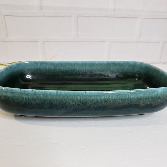 hull | Accents | Vintage Hull Blue Green Rectangle Ceramic Succulent ...